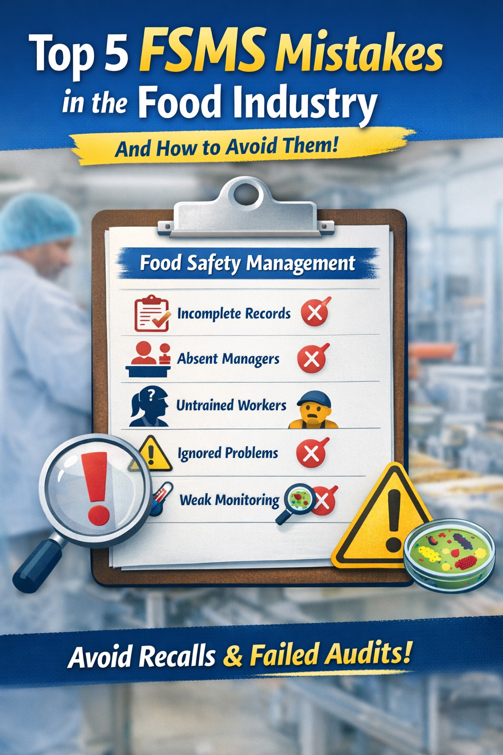 Top 5 Practical Mistakes in Maintaining a Food Safety Management System ...